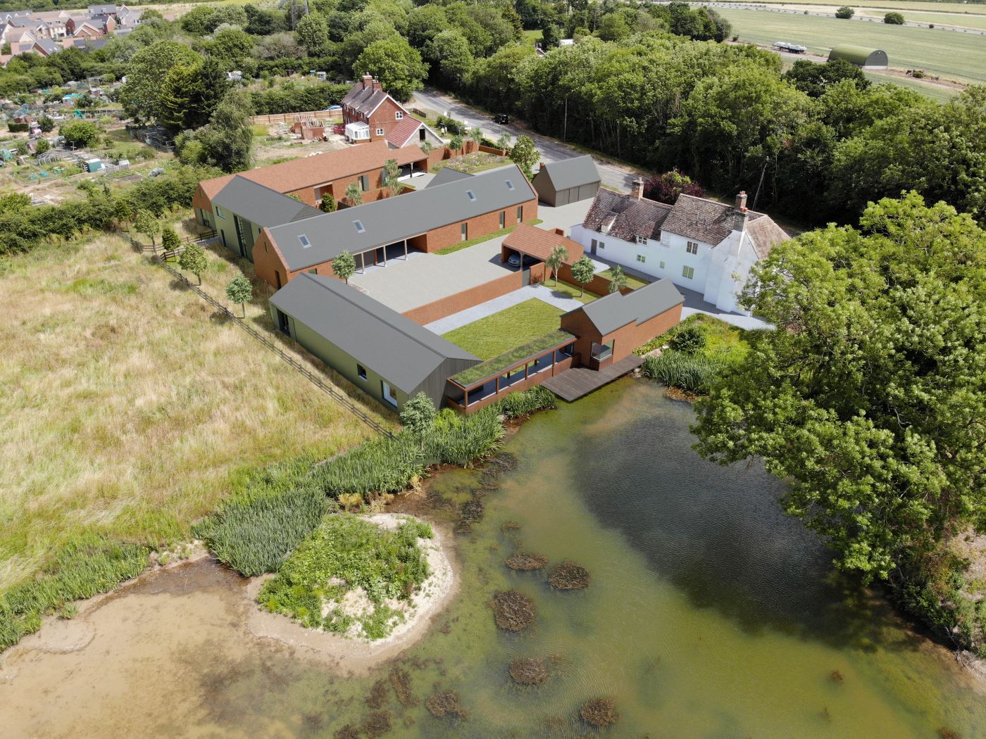 Approval Obtained: Great Common Farm | NP Architects | RIBA Chartered ...